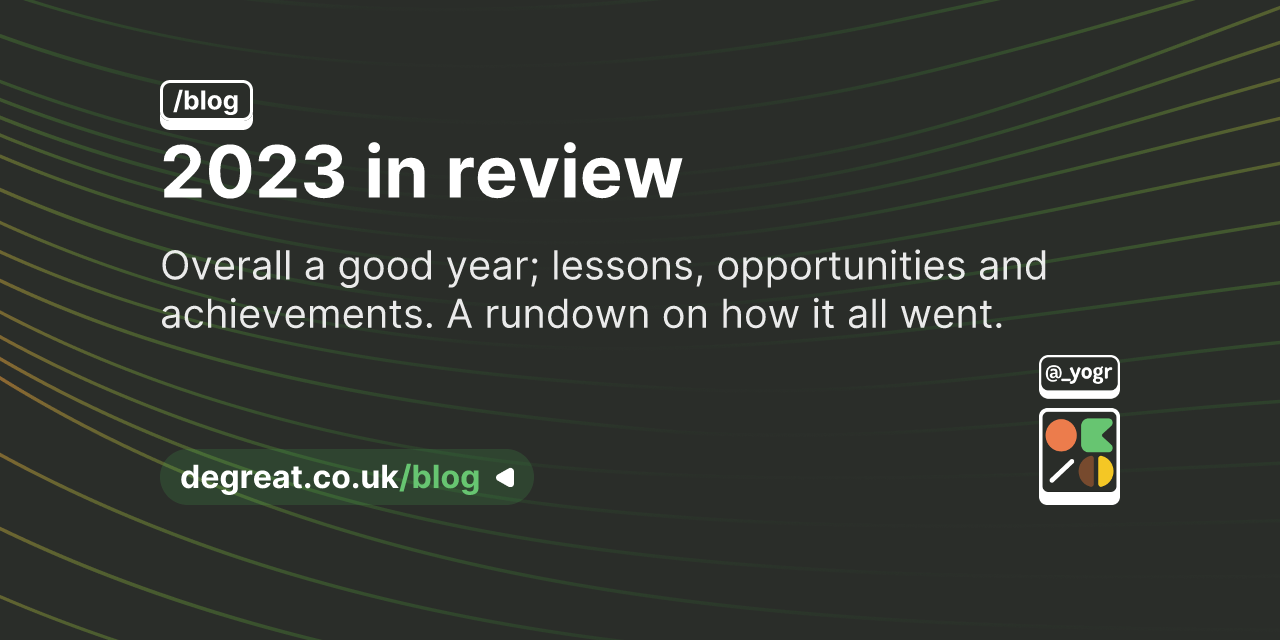 2023 in review | GR