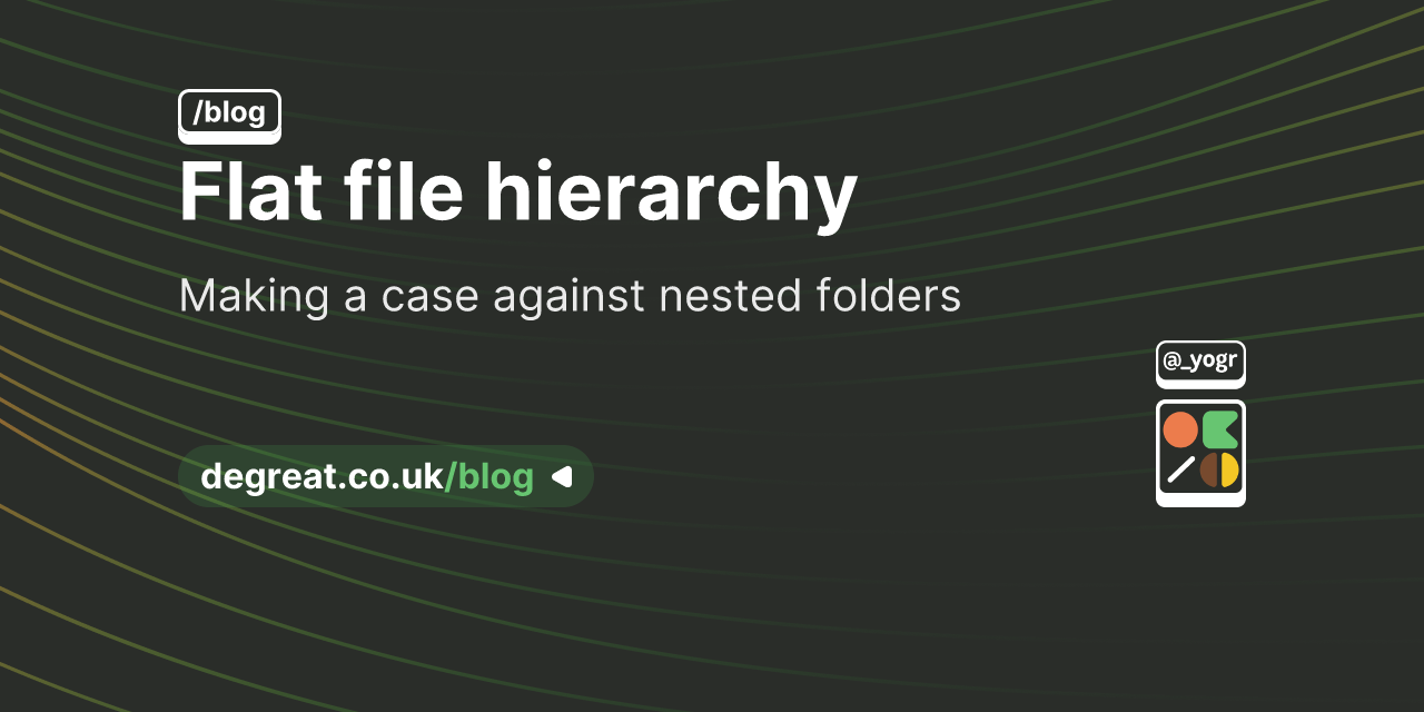 Flat file hierarchy | GR